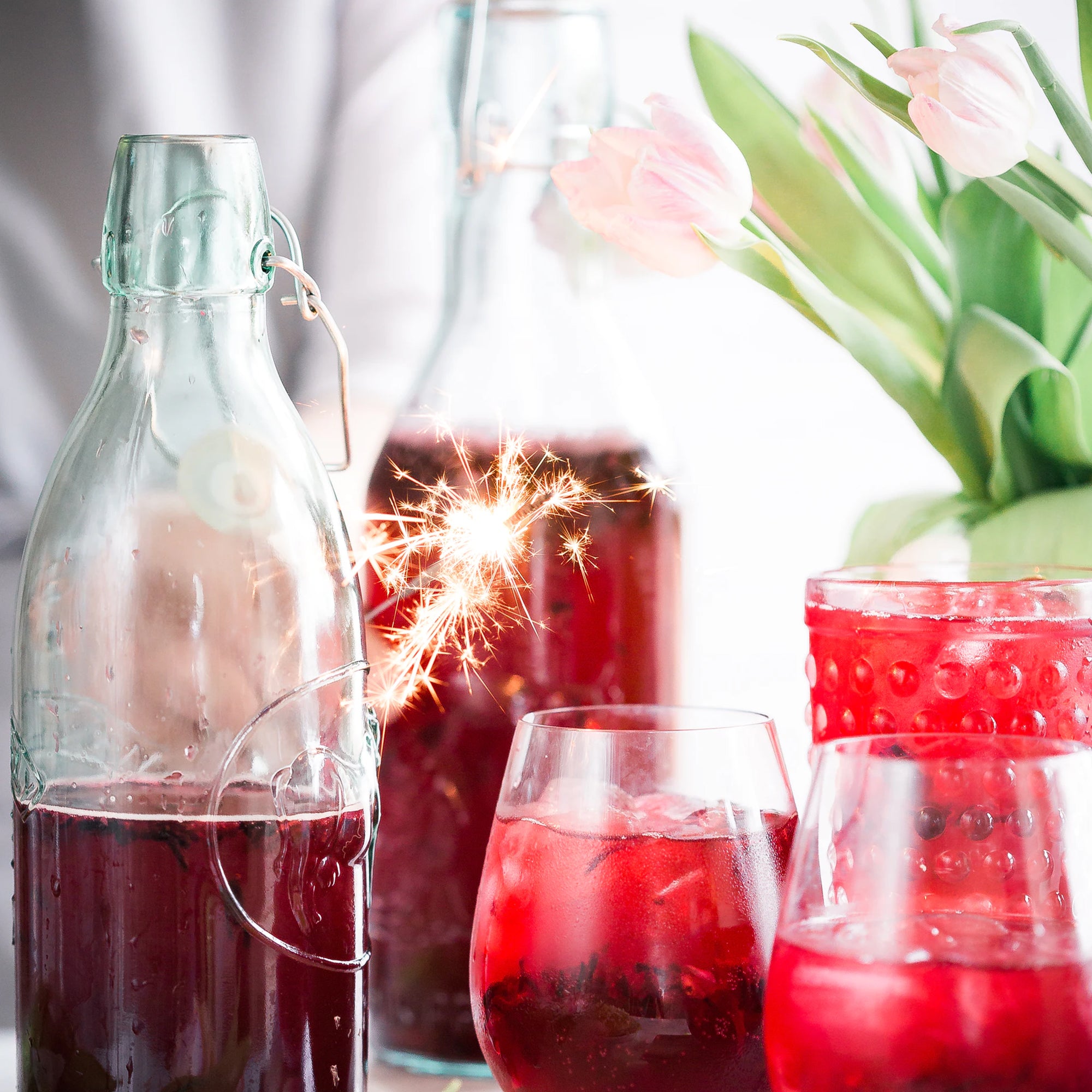 Cherry Simple Syrup Partager La Joie